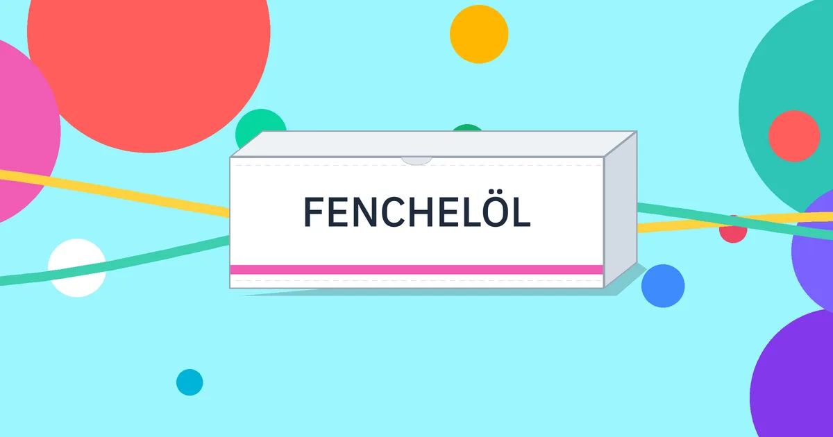 Symbolbild: Packung mit der Aufschrift FENCHELÖL (PZN 16729795) – Verfügbarkeit und Bezug in Apotheken in Frankfurt am Main