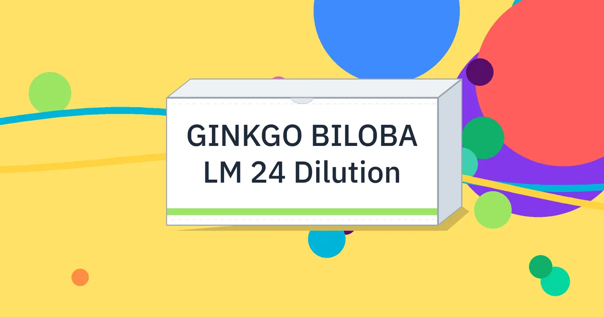 Symbolbild: Packung mit der Aufschrift GINKGO BILOBA LM 24 Dilution (PZN 12878216) – Verfügbarkeit und Bezug in Apotheken in Frankfurt am Main