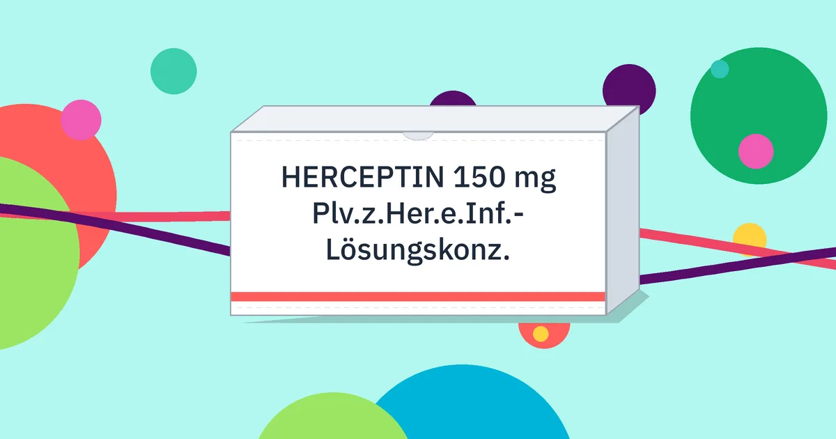Symbolbild: Packung mit der Aufschrift HERCEPTIN 150 mg Plv.z.Her.e.Inf.-Lösungskonz. (PZN 12554376) – Verfügbarkeit und Bezug in Apotheken in Frankfurt am Main
