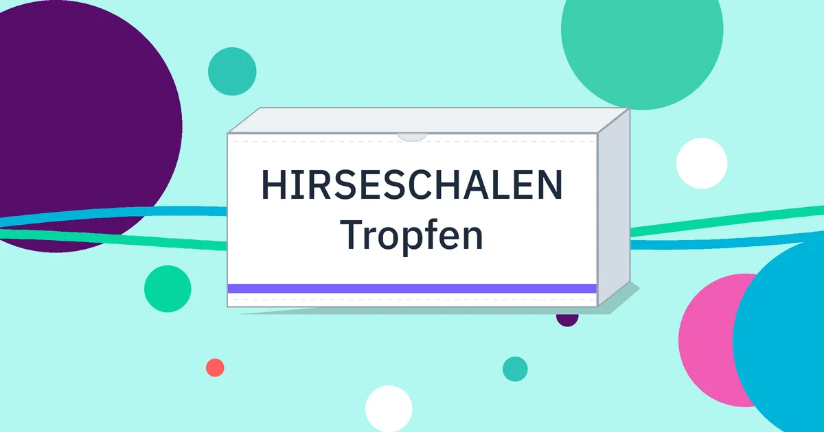 Symbolbild: Packung mit der Aufschrift HIRSESCHALEN Tropfen (PZN 18780955) – Verfügbarkeit und Bezug in Apotheken in Frankfurt am Main