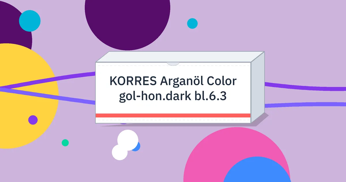 Symbolbild: Packung mit der Aufschrift KORRES Arganöl Color gol-hon.dark bl.6.3 (PZN 12451386) – Verfügbarkeit und Bezug in Apotheken in Frankfurt am Main