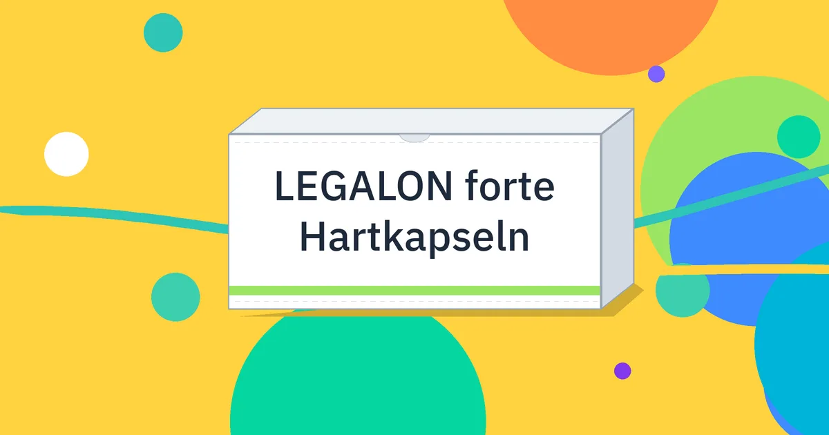 Symbolbild: Packung mit der Aufschrift LEGALON forte Hartkapseln (PZN 10318772) – Verfügbarkeit und Bezug in Apotheken in Frankfurt am Main
