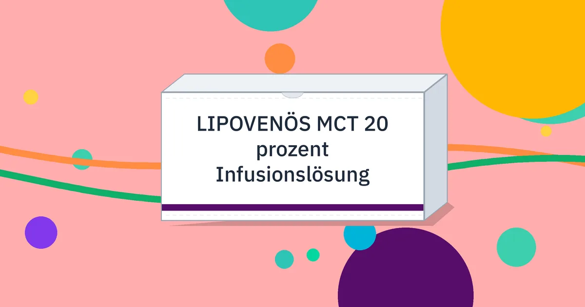 Symbolbild: Packung mit der Aufschrift LIPOVENÖS MCT 20 prozent Infusionslösung (PZN 00276848) – Verfügbarkeit und Bezug in Apotheken in Frankfurt am Main