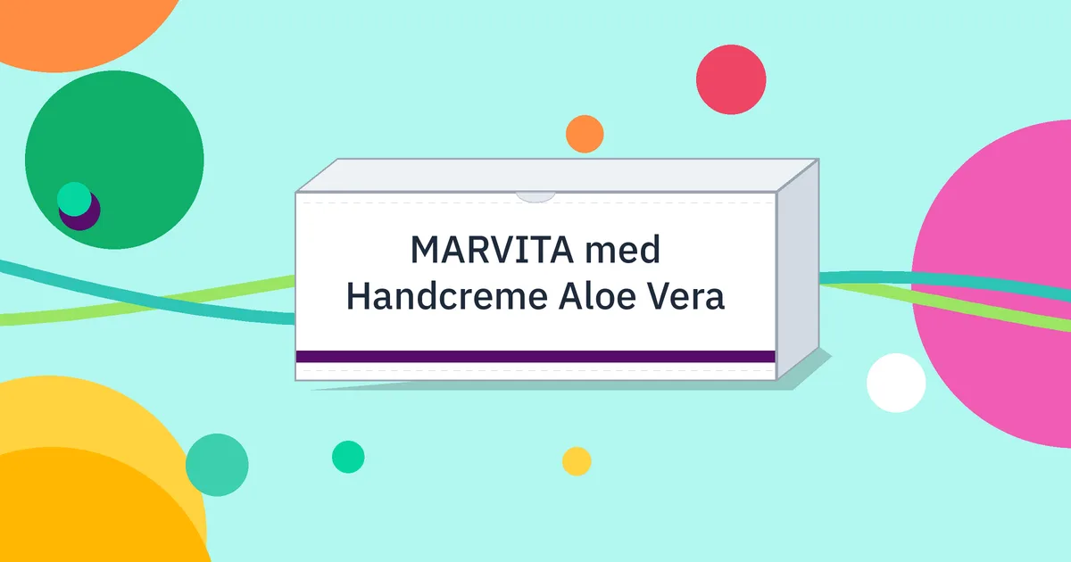 Symbolbild: Packung mit der Aufschrift MARVITA med Handcreme Aloe Vera (PZN 19248292) – Verfügbarkeit und Bezug in Apotheken in Frankfurt am Main
