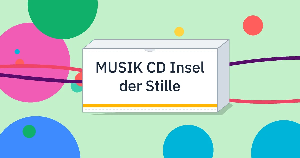 Symbolbild: Packung mit der Aufschrift MUSIK CD Insel der Stille (PZN 09709450) – Verfügbarkeit und Bezug in Apotheken in Frankfurt am Main