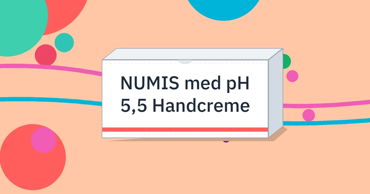 Symbolbild: Packung mit der Aufschrift NUMIS med pH 5,5 Handcreme (PZN 16615100) – Verfügbarkeit und Bezug in Apotheken in Frankfurt am Main