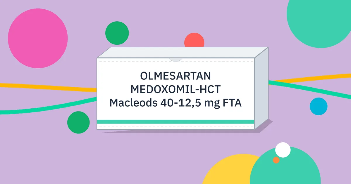 Symbolbild: Packung mit der Aufschrift OLMESARTAN MEDOXOMIL-HCT Macleods 40-12,5 mg FTA (PZN 20107875) – Verfügbarkeit und Bezug in Apotheken in Frankfurt am Main