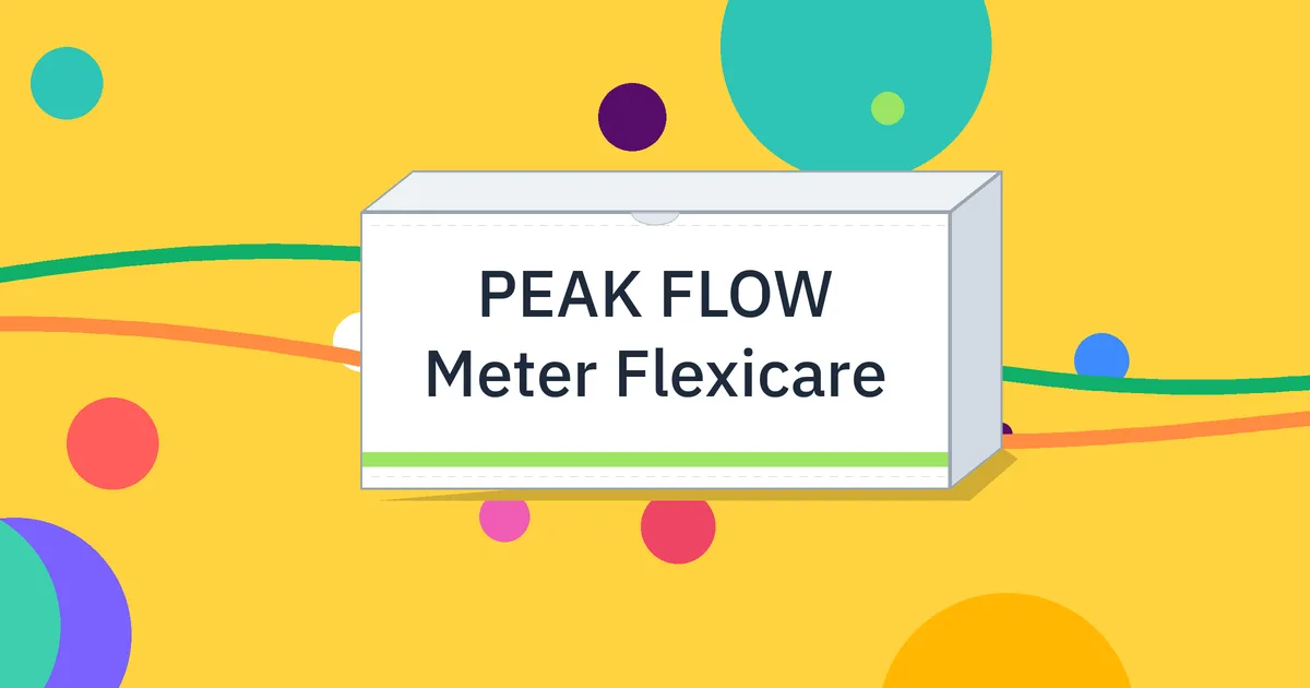 Symbolbild: Packung mit der Aufschrift PEAK FLOW Meter Flexicare (PZN 16783783) – Verfügbarkeit und Bezug in Apotheken in Frankfurt am Main