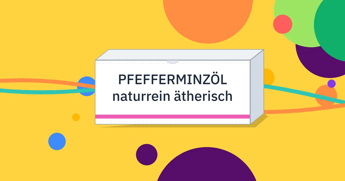 Symbolbild: Packung mit der Aufschrift PFEFFERMINZÖL naturrein ätherisch (PZN 15880751) – Verfügbarkeit und Bezug in Apotheken in Frankfurt am Main