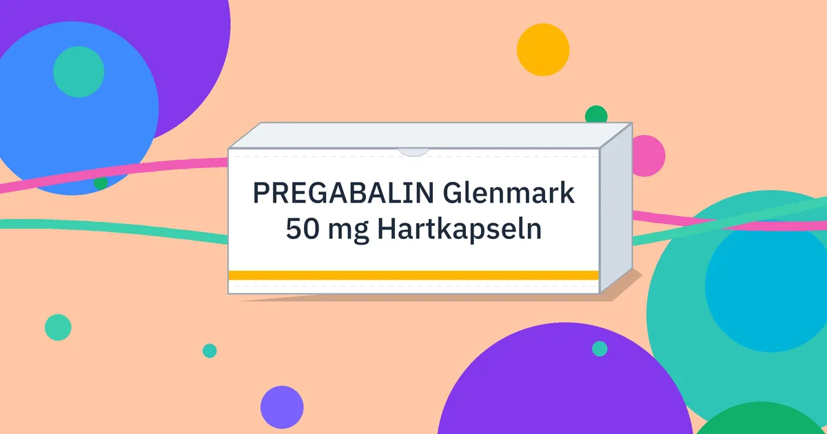 Symbolbild: Packung mit der Aufschrift PREGABALIN Glenmark 50 mg Hartkapseln (PZN 17536940) – Verfügbarkeit und Bezug in Apotheken in Frankfurt am Main