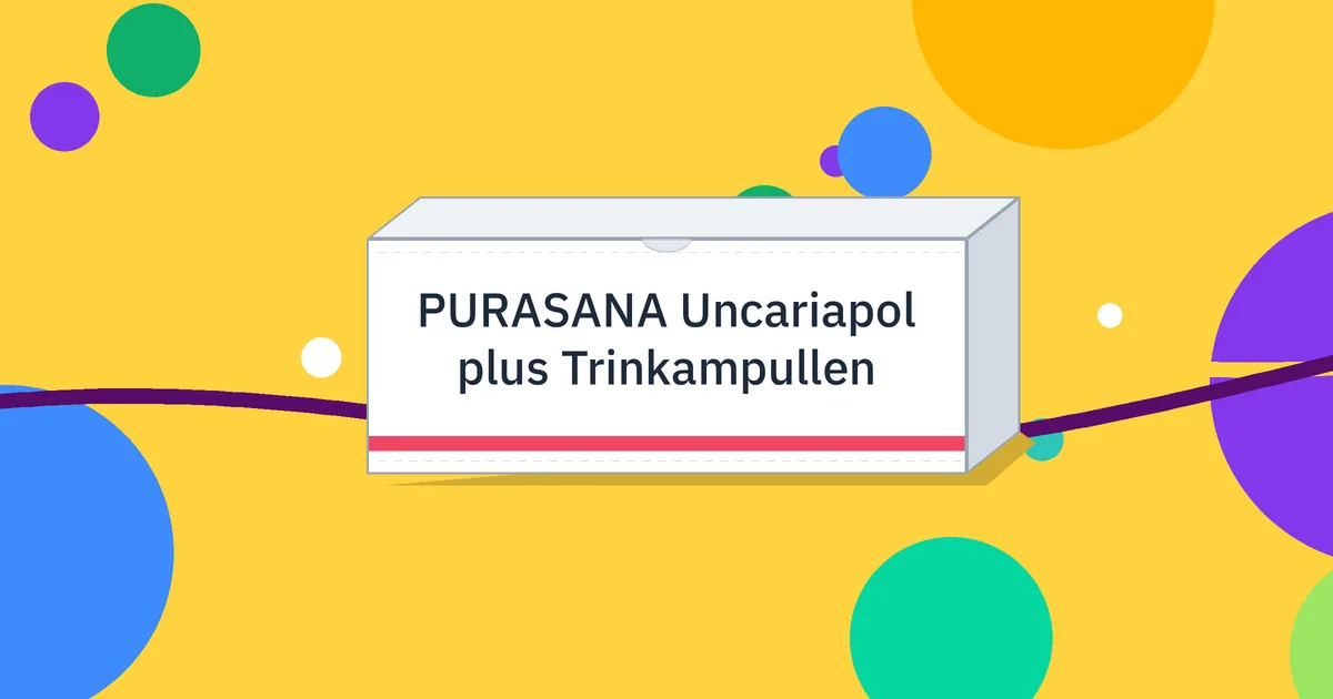 Symbolbild: Packung mit der Aufschrift PURASANA Uncariapol plus Trinkampullen (PZN 17827330) – Verfügbarkeit und Bezug in Apotheken in Frankfurt am Main