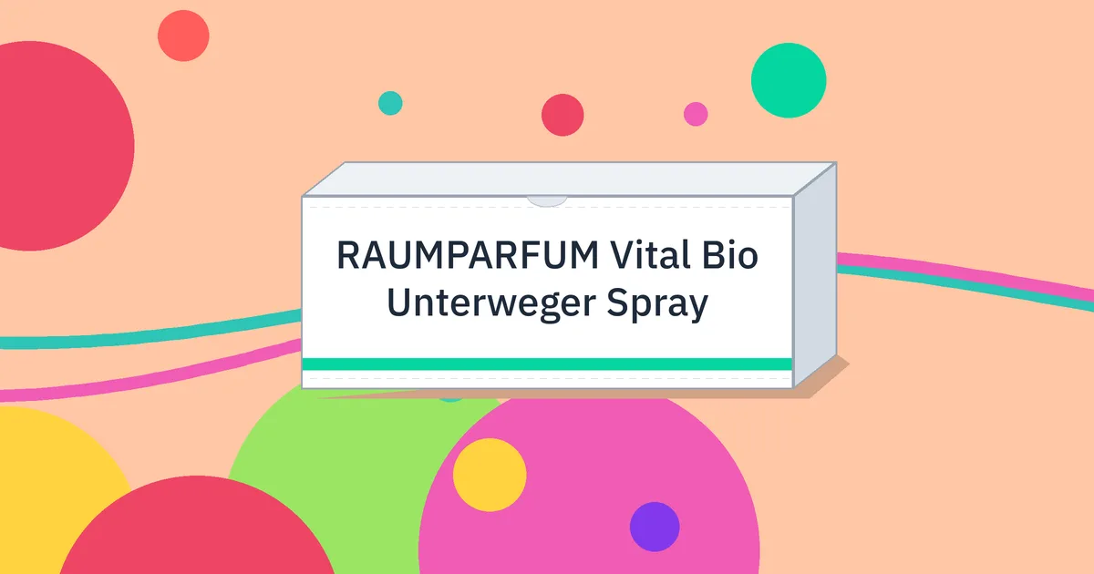 Symbolbild: Packung mit der Aufschrift RAUMPARFUM Vital Bio Unterweger Spray (PZN 12437860) – Verfügbarkeit und Bezug in Apotheken in Frankfurt am Main