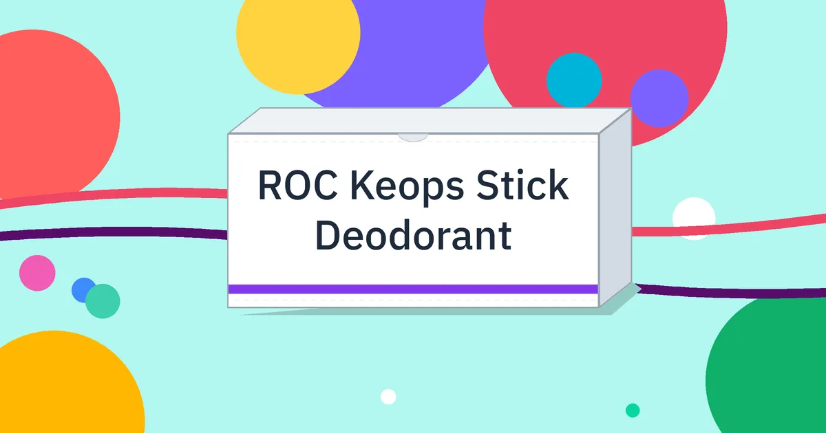 Symbolbild: Packung mit der Aufschrift ROC Keops Stick Deodorant (PZN 06122767) – Verfügbarkeit und Bezug in Apotheken in Frankfurt am Main