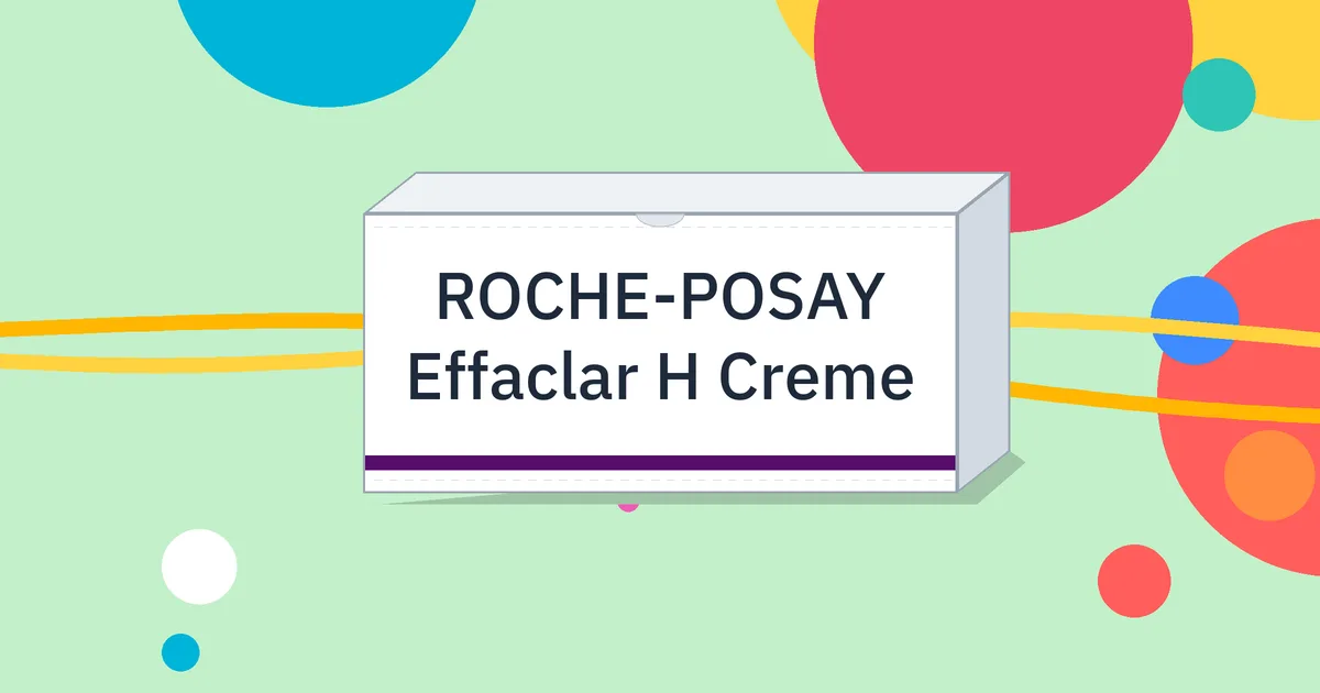 Symbolbild: Packung mit der Aufschrift ROCHE-POSAY Effaclar H Creme (PZN 05918754) – Verfügbarkeit und Bezug in Apotheken in Frankfurt am Main