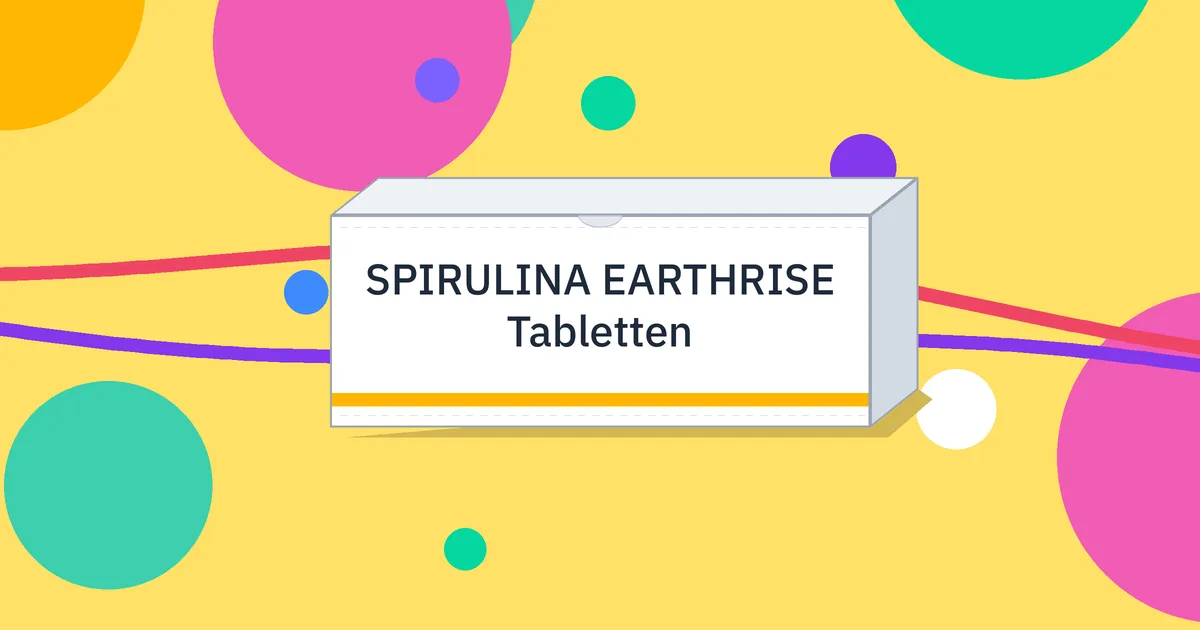 Symbolbild: Packung mit der Aufschrift SPIRULINA EARTHRISE Tabletten (PZN 04924882) – Verfügbarkeit und Bezug in Apotheken in Frankfurt am Main