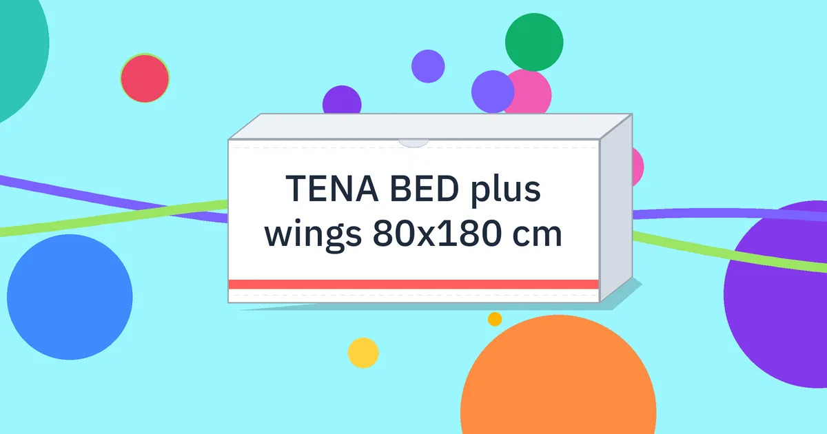 Symbolbild: Packung mit der Aufschrift TENA BED plus wings 80x180 cm (PZN 09234797) – Verfügbarkeit und Bezug in Apotheken in Frankfurt am Main
