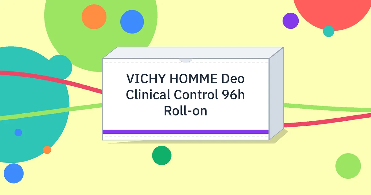 Symbolbild: Packung mit der Aufschrift VICHY HOMME Deo Clinical Control 96h Roll-on (PZN 17627223) – Verfügbarkeit und Bezug in Apotheken in Frankfurt am Main