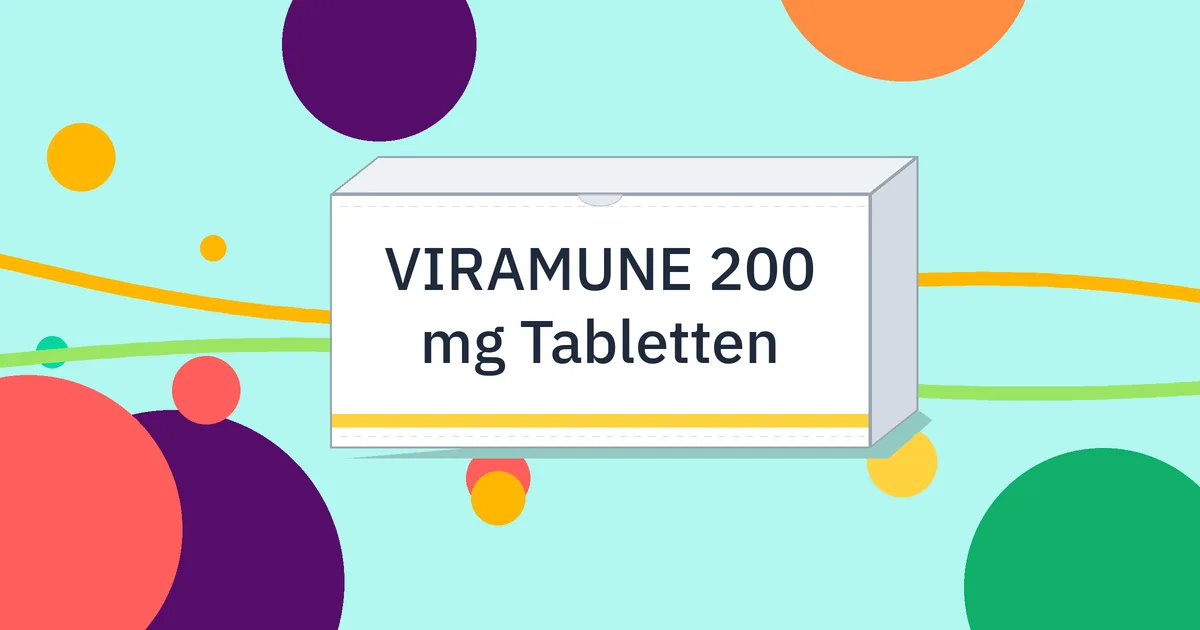 Symbolbild: Packung mit der Aufschrift VIRAMUNE 200 mg Tabletten (PZN 00820944) – Verfügbarkeit und Bezug in Apotheken in Frankfurt am Main