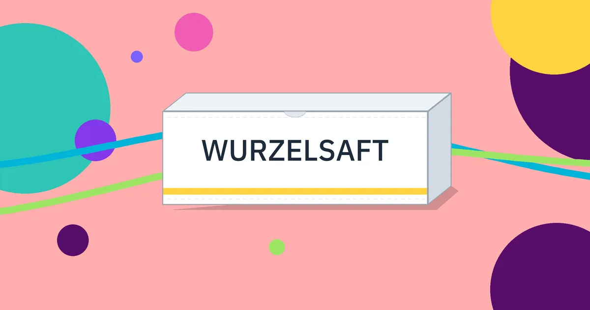 Symbolbild: Packung mit der Aufschrift WURZELSAFT (PZN 17240435) – Verfügbarkeit und Bezug in Apotheken in Frankfurt am Main