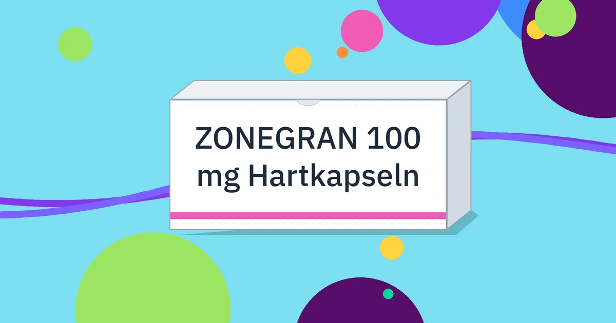 Symbolbild: Packung mit der Aufschrift ZONEGRAN 100 mg Hartkapseln (PZN 19253034) – Verfügbarkeit und Bezug in Apotheken in Frankfurt am Main