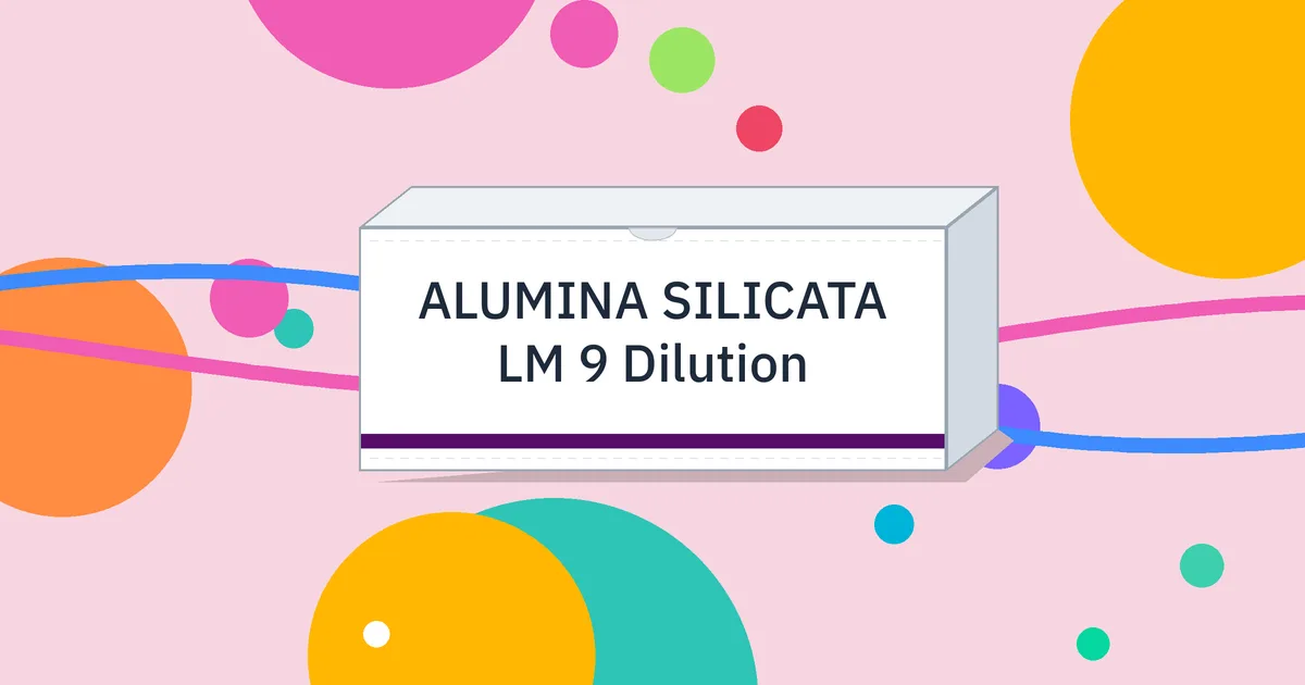 Symbolbild: Packung mit der Aufschrift ALUMINA SILICATA LM 9 Dilution (PZN 12758831) – Verfügbarkeit und Bezug in Apotheken in Frankfurt am Main