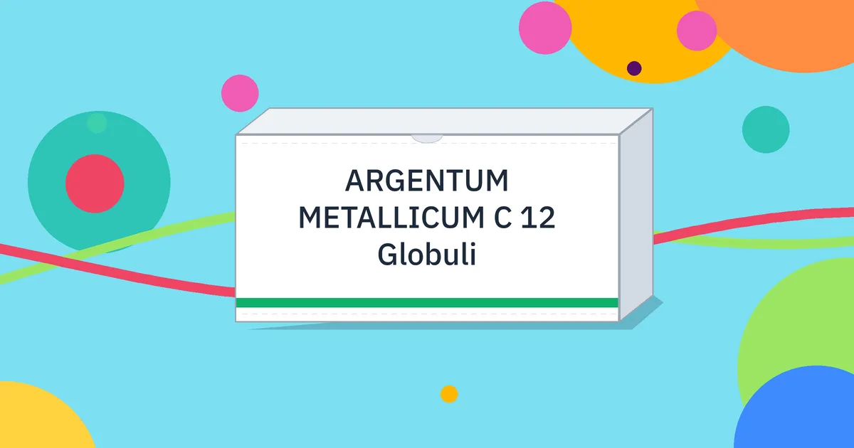 Symbolbild: Packung mit der Aufschrift ARGENTUM METALLICUM C 12 Globuli (PZN 16695582) – Verfügbarkeit und Bezug in Apotheken in Frankfurt am Main