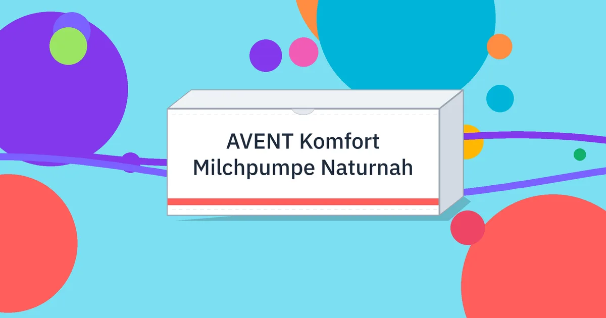 Symbolbild: Packung mit der Aufschrift AVENT Komfort Milchpumpe Naturnah (PZN 09435283) – Verfügbarkeit und Bezug in Apotheken in Frankfurt am Main