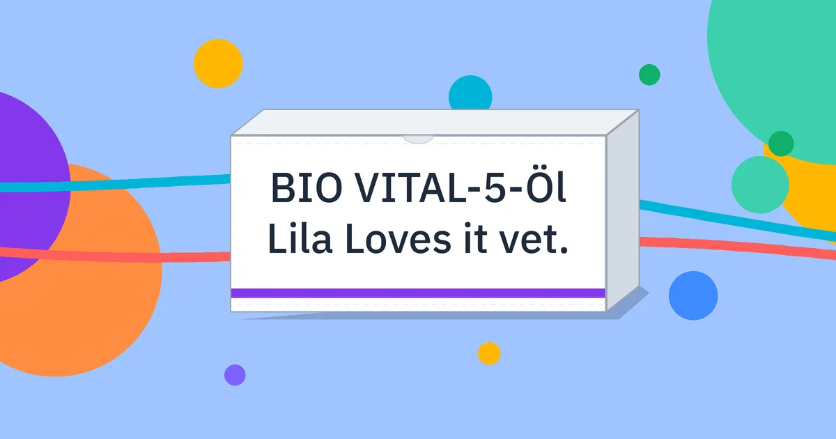 Symbolbild: Packung mit der Aufschrift BIO VITAL-5-Öl Lila Loves it vet. (PZN 14330528) – Verfügbarkeit und Bezug in Apotheken in Frankfurt am Main