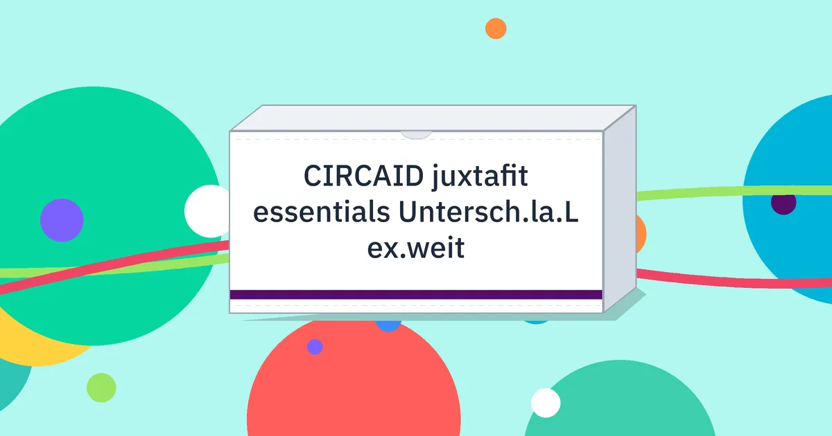Symbolbild: Packung mit der Aufschrift CIRCAID juxtafit essentials Untersch.la.L ex.weit (PZN 17939253) – Verfügbarkeit und Bezug in Apotheken in Frankfurt am Main