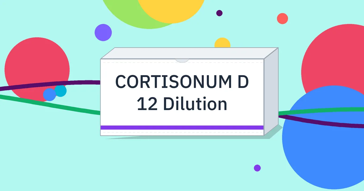 Symbolbild: Packung mit der Aufschrift CORTISONUM D 12 Dilution (PZN 07165804) – Verfügbarkeit und Bezug in Apotheken in Frankfurt am Main