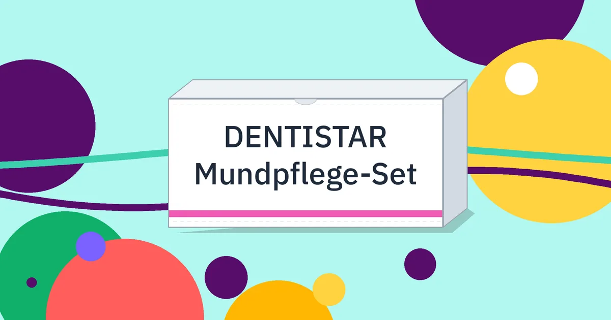 Symbolbild: Packung mit der Aufschrift DENTISTAR Mundpflege-Set (PZN 16008653) – Verfügbarkeit und Bezug in Apotheken in Frankfurt am Main
