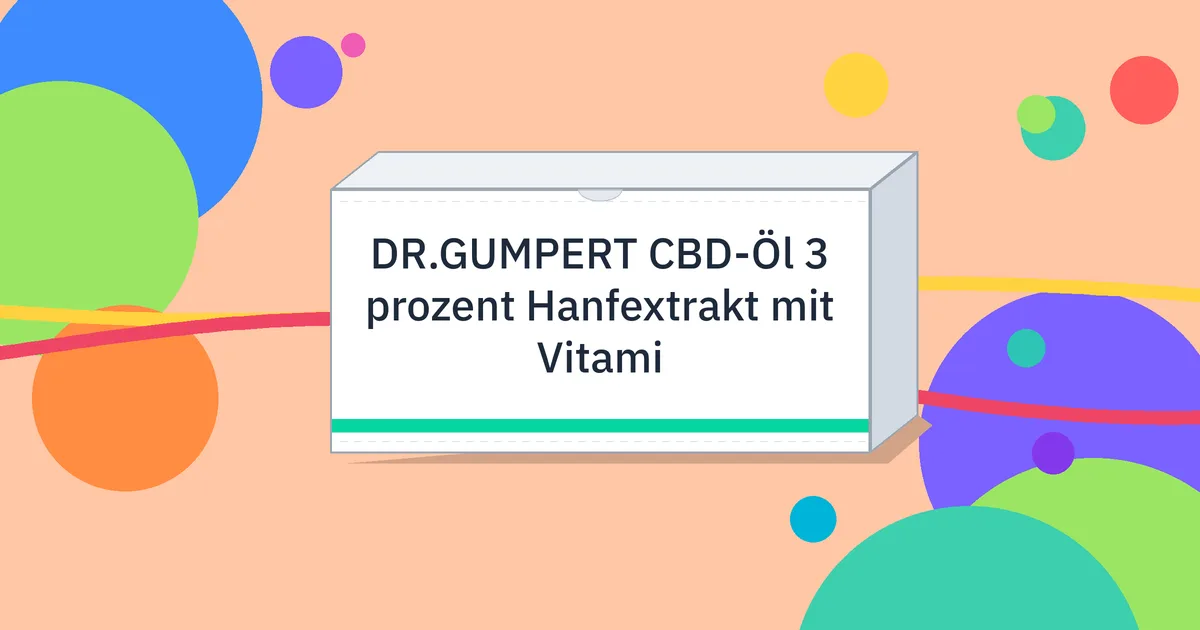 Symbolbild: Packung mit der Aufschrift DR.GUMPERT CBD-Öl 3 prozent Hanfextrakt mit Vitami (PZN 17577459) – Verfügbarkeit und Bezug in Apotheken in Frankfurt am Main