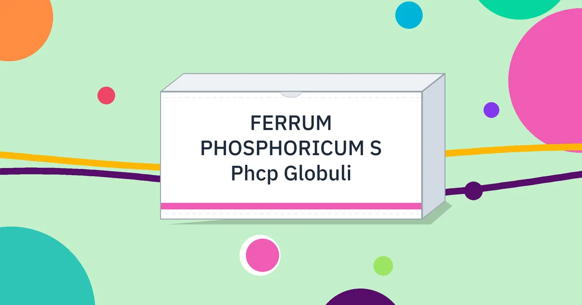 Symbolbild: Packung mit der Aufschrift FERRUM PHOSPHORICUM S Phcp Globuli (PZN 00359681) – Verfügbarkeit und Bezug in Apotheken in Frankfurt am Main