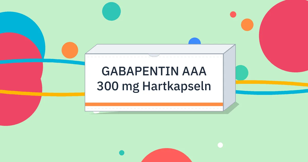 Symbolbild: Packung mit der Aufschrift GABAPENTIN AAA 300 mg Hartkapseln (PZN 00270610) – Verfügbarkeit und Bezug in Apotheken in Frankfurt am Main