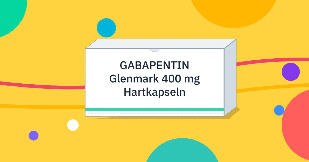 Symbolbild: Packung mit der Aufschrift GABAPENTIN Glenmark 400 mg Hartkapseln (PZN 13753882) – Verfügbarkeit und Bezug in Apotheken in Frankfurt am Main