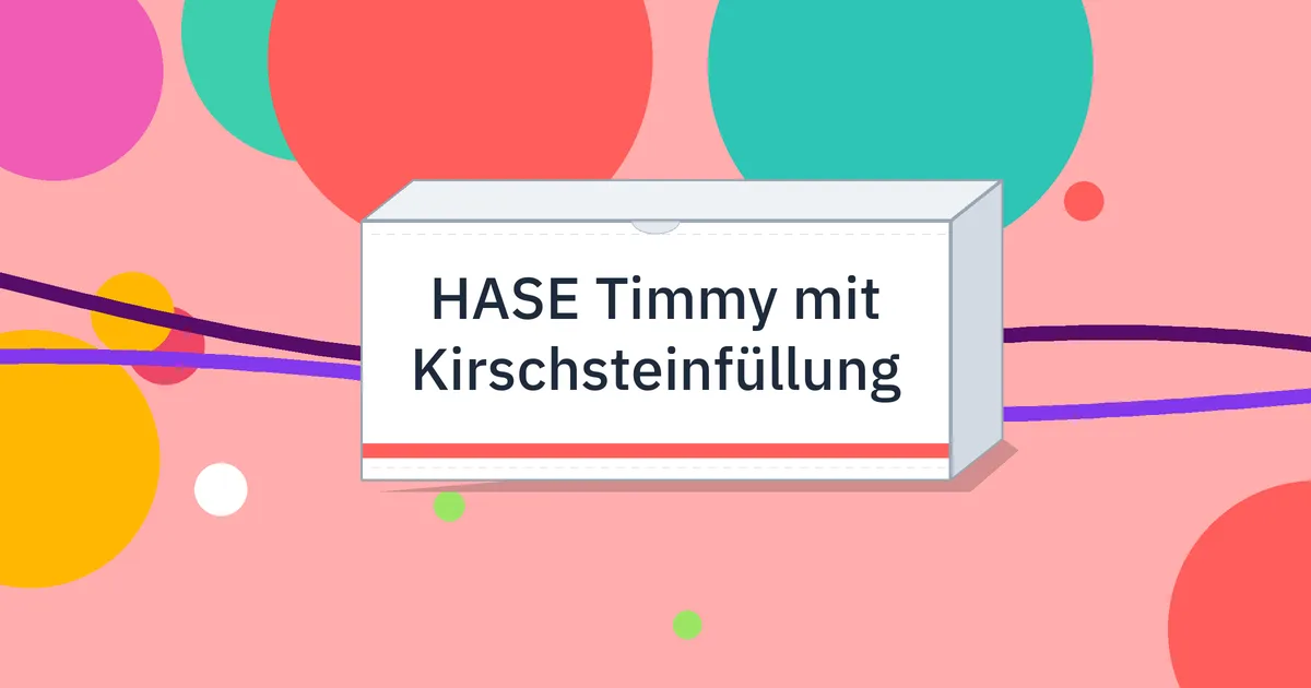 Symbolbild: Packung mit der Aufschrift HASE Timmy mit Kirschsteinfüllung (PZN 16766715) – Verfügbarkeit und Bezug in Apotheken in Frankfurt am Main