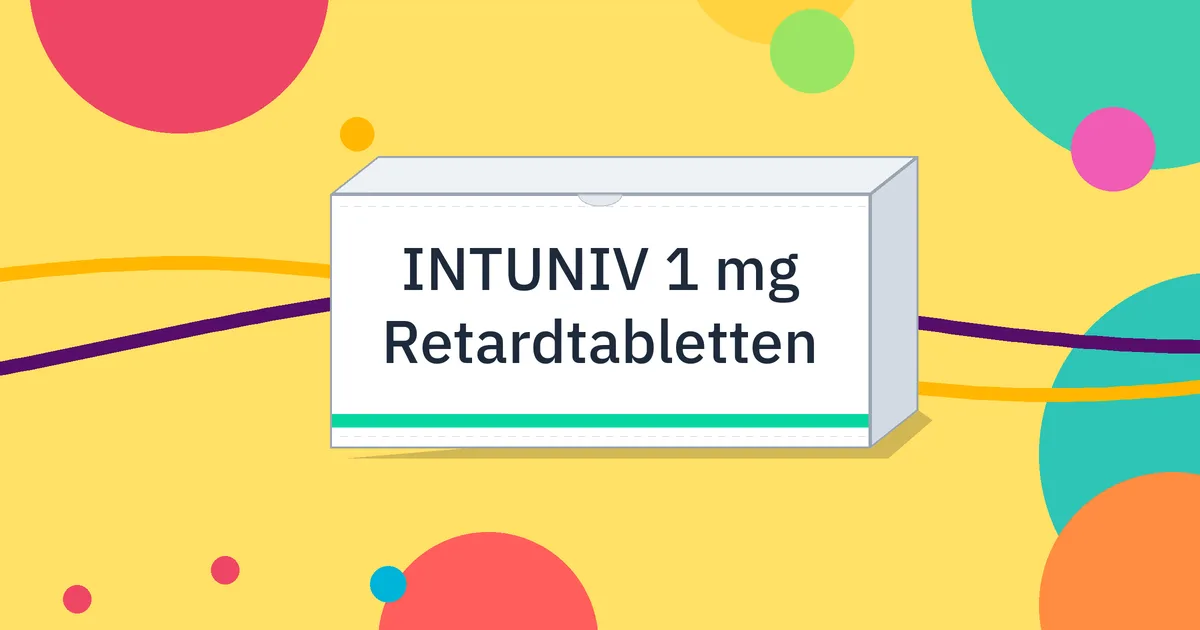Symbolbild: Packung mit der Aufschrift INTUNIV 1 mg Retardtabletten (PZN 19095925) – Verfügbarkeit und Bezug in Apotheken in Frankfurt am Main