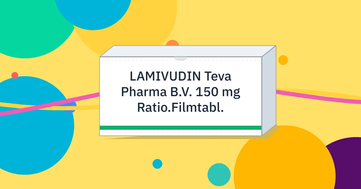 Symbolbild: Packung mit der Aufschrift LAMIVUDIN Teva Pharma B.V. 150 mg Ratio.Filmtabl. (PZN 04703968) – Verfügbarkeit und Bezug in Apotheken in Frankfurt am Main