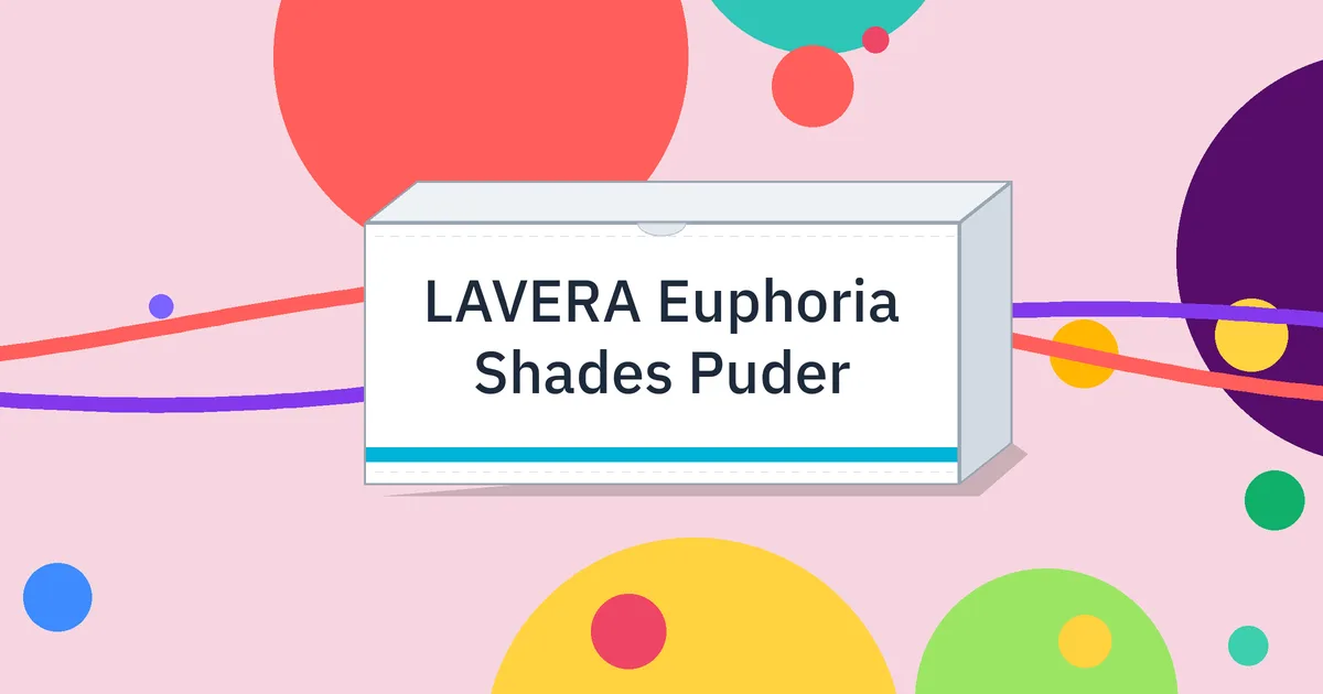 Symbolbild: Packung mit der Aufschrift LAVERA Euphoria Shades Puder (PZN 19416536) – Verfügbarkeit und Bezug in Apotheken in Frankfurt am Main