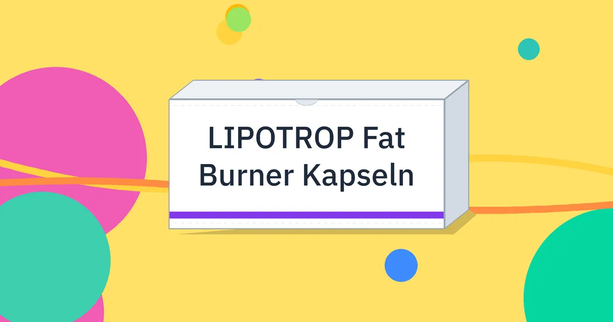 Symbolbild: Packung mit der Aufschrift LIPOTROP Fat Burner Kapseln (PZN 00243168) – Verfügbarkeit und Bezug in Apotheken in Frankfurt am Main