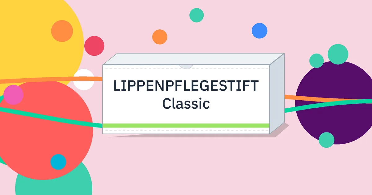 Symbolbild: Packung mit der Aufschrift LIPPENPFLEGESTIFT Classic (PZN 16204101) – Verfügbarkeit und Bezug in Apotheken in Frankfurt am Main