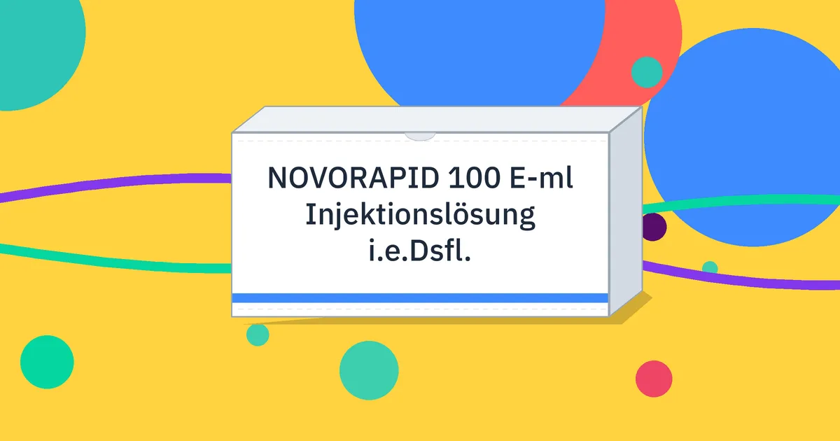 Symbolbild: Packung mit der Aufschrift NOVORAPID 100 E-ml Injektionslösung i.e.Dsfl. (PZN 10761728) – Verfügbarkeit und Bezug in Apotheken in Frankfurt am Main
