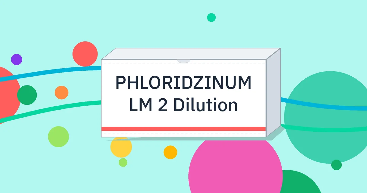 Symbolbild: Packung mit der Aufschrift PHLORIDZINUM LM 2 Dilution (PZN 13639117) – Verfügbarkeit und Bezug in Apotheken in Frankfurt am Main