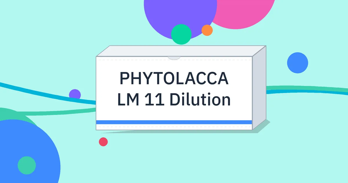 Symbolbild: Packung mit der Aufschrift PHYTOLACCA LM 11 Dilution (PZN 13036235) – Verfügbarkeit und Bezug in Apotheken in Frankfurt am Main