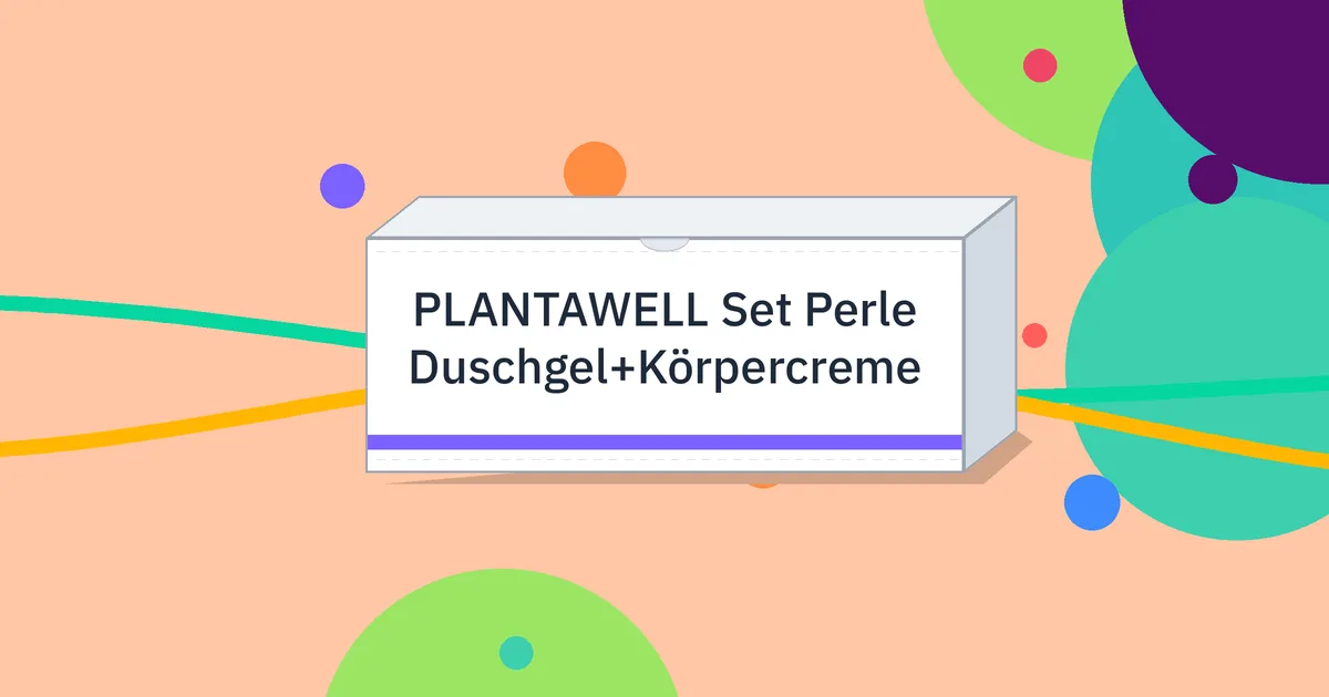 Symbolbild: Packung mit der Aufschrift PLANTAWELL Set Perle Duschgel+Körpercreme (PZN 20300879) – Verfügbarkeit und Bezug in Apotheken in Frankfurt am Main