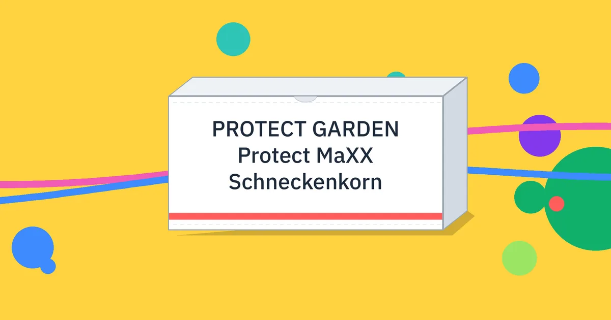 Symbolbild: Packung mit der Aufschrift PROTECT GARDEN Protect MaXX Schneckenkorn (PZN 12405765) – Verfügbarkeit und Bezug in Apotheken in Frankfurt am Main