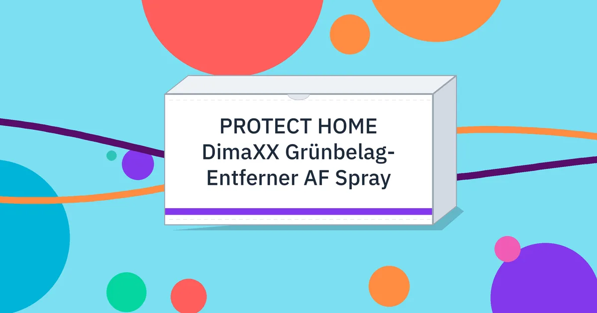 Symbolbild: Packung mit der Aufschrift PROTECT HOME DimaXX Grünbelag-Entferner AF Spray (PZN 14361977) – Verfügbarkeit und Bezug in Apotheken in Frankfurt am Main