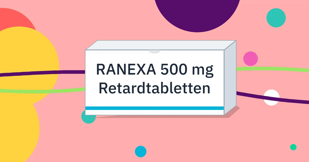 Symbolbild: Packung mit der Aufschrift RANEXA 500 mg Retardtabletten (PZN 18778266) – Verfügbarkeit und Bezug in Apotheken in Frankfurt am Main