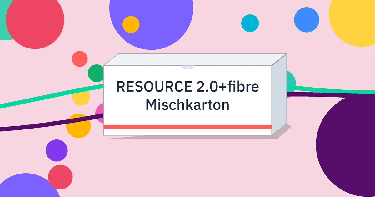 Symbolbild: Packung mit der Aufschrift RESOURCE 2.0+fibre Mischkarton (PZN 20273119) – Verfügbarkeit und Bezug in Apotheken in Frankfurt am Main
