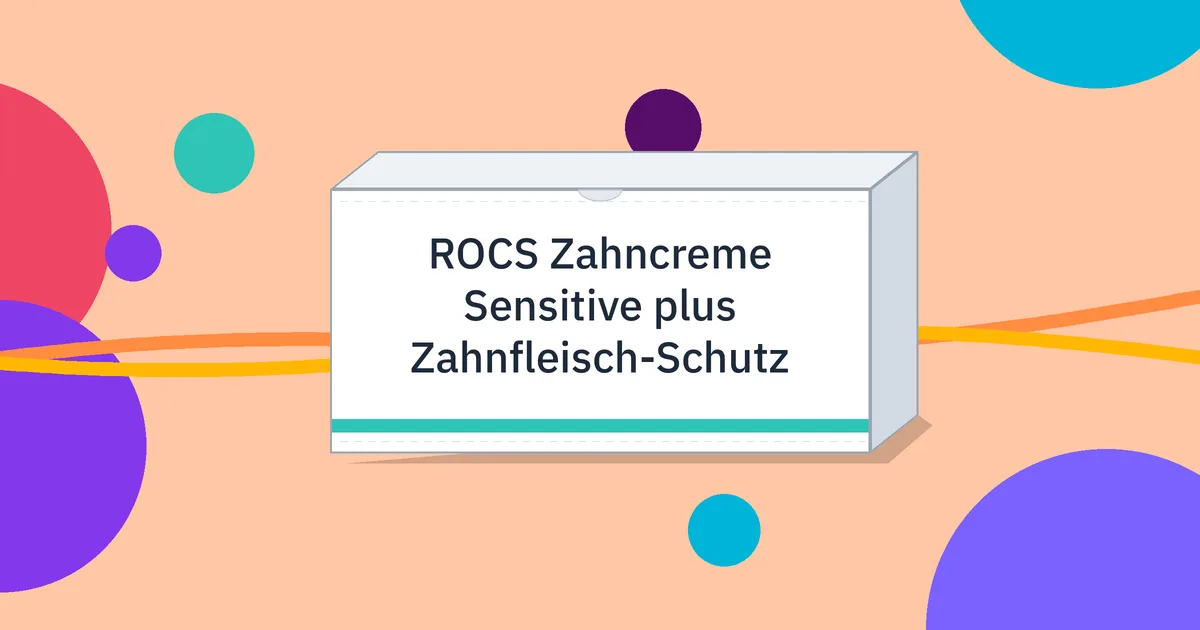 Symbolbild: Packung mit der Aufschrift ROCS Zahncreme Sensitive plus Zahnfleisch-Schutz (PZN 18087438) – Verfügbarkeit und Bezug in Apotheken in Frankfurt am Main